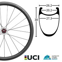 CADEN Carbon Bike Wheels | Buy Road Bike Wheel Sets | Tubeless Clincher ...